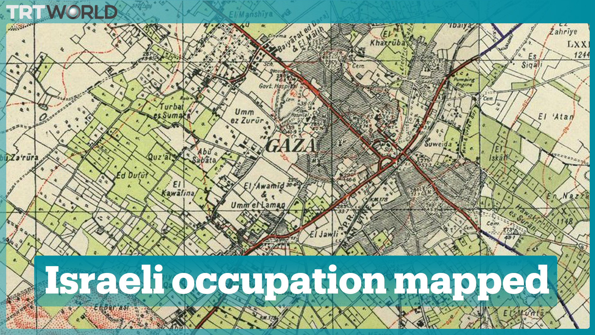Visualising Israeli occupation of Palestine since the 1880s - TRT Global