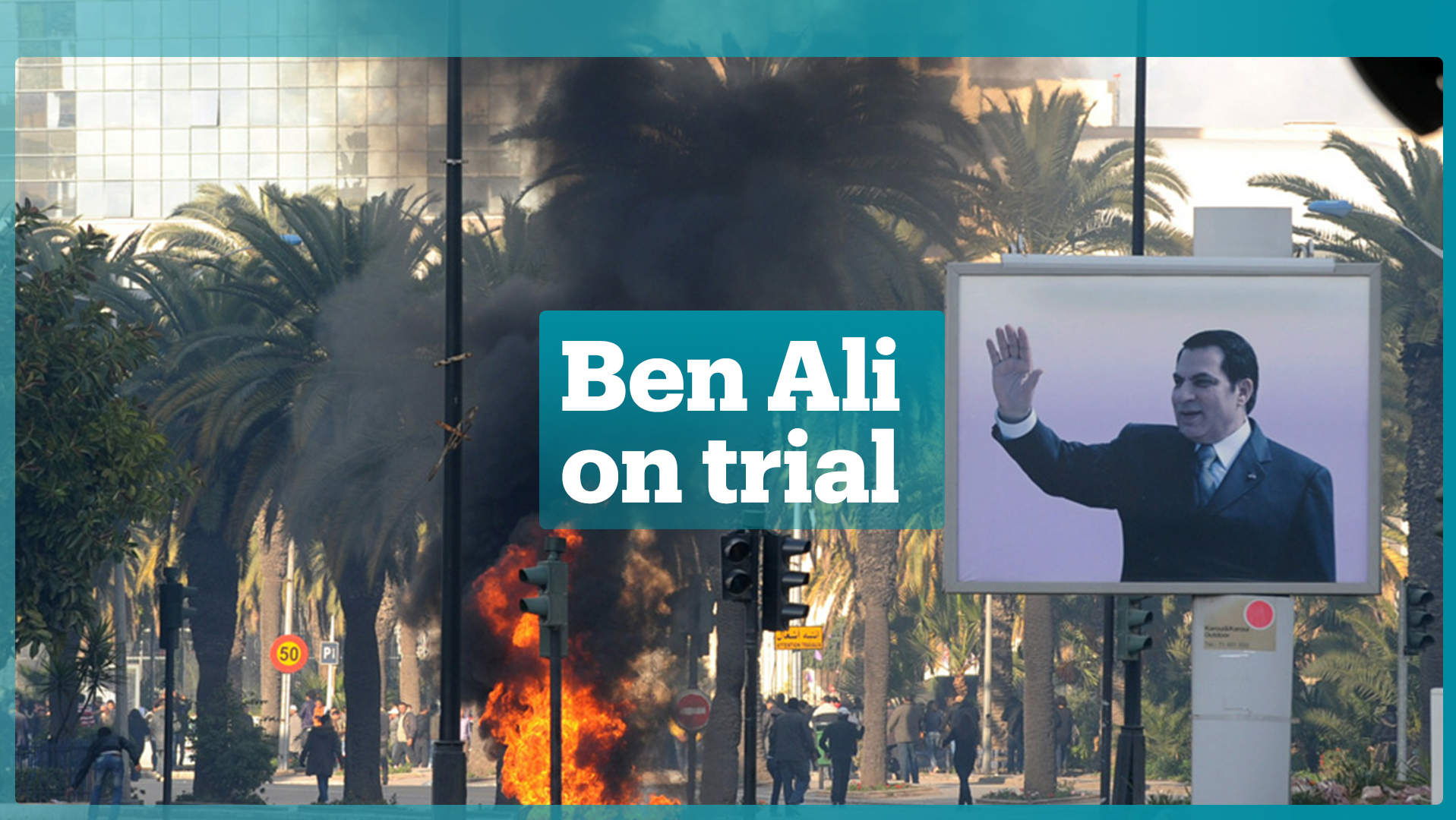 Tunisia's first human rights trial against ousted president Ben Ali ...