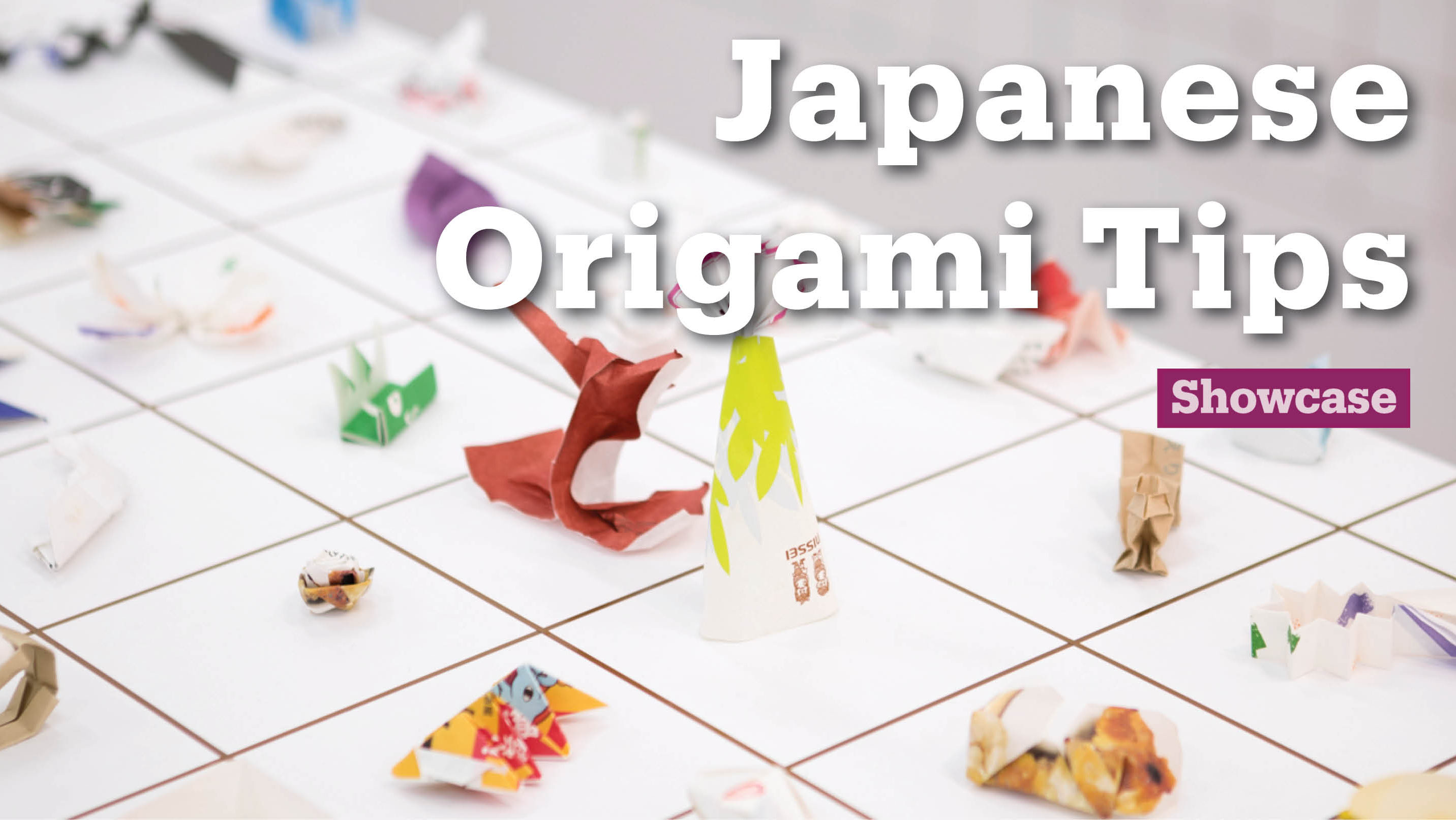 Japanese Tips: origami art from used chopstick wrappers | Showcase ...