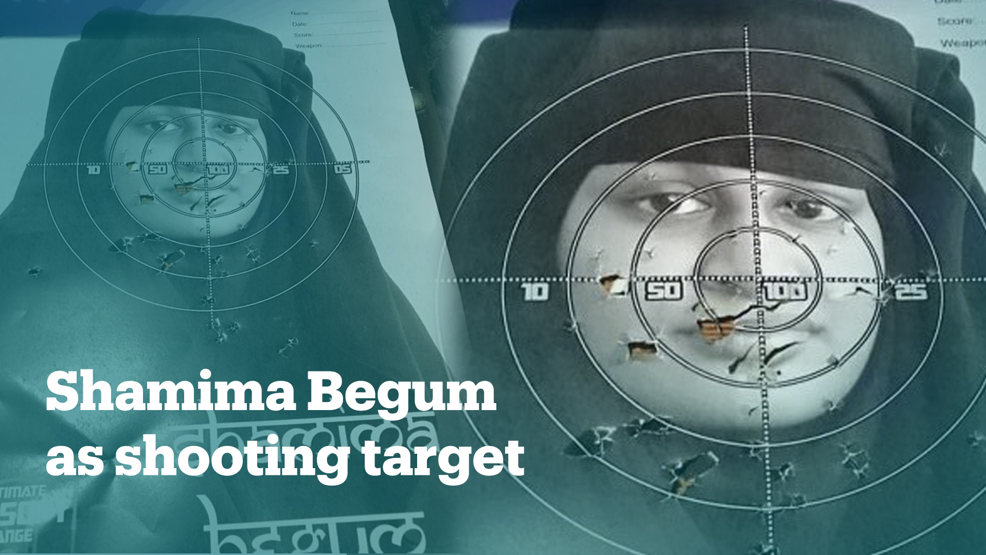 UK shooting range criticised for using Shamima Begum's image as a ...