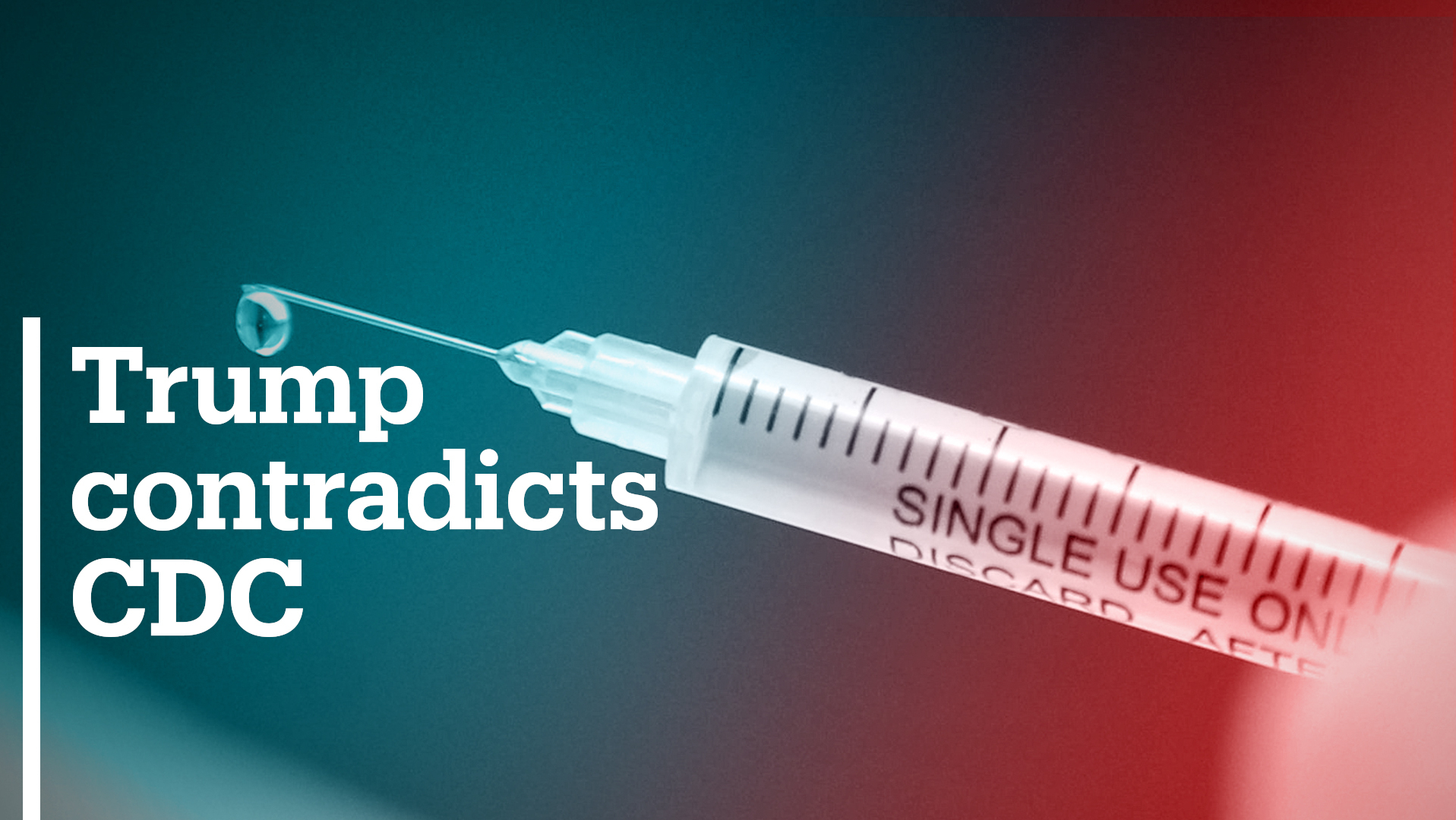 Trump contradicts CDC over timing of vaccine availability - TRT World