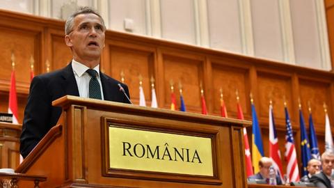 NATO chief urges US and Turkey to "find solutions" to row
