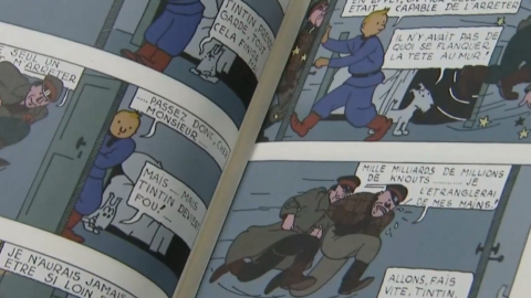 Tintin fans are excited over release of colour version of first comic