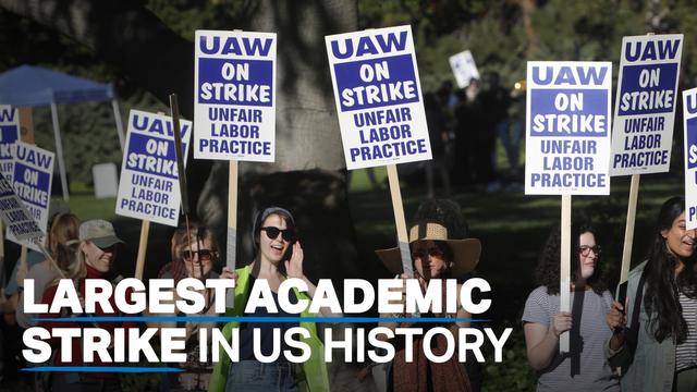 UCLA on biggest academic strike in US history - TRT World