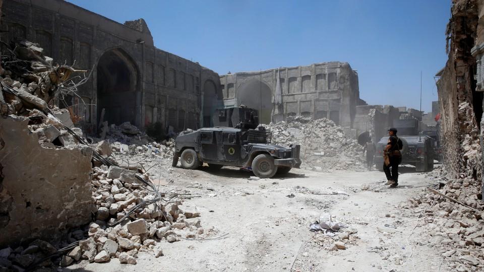 Iraqi forces seize more ground in Mosul's Old City